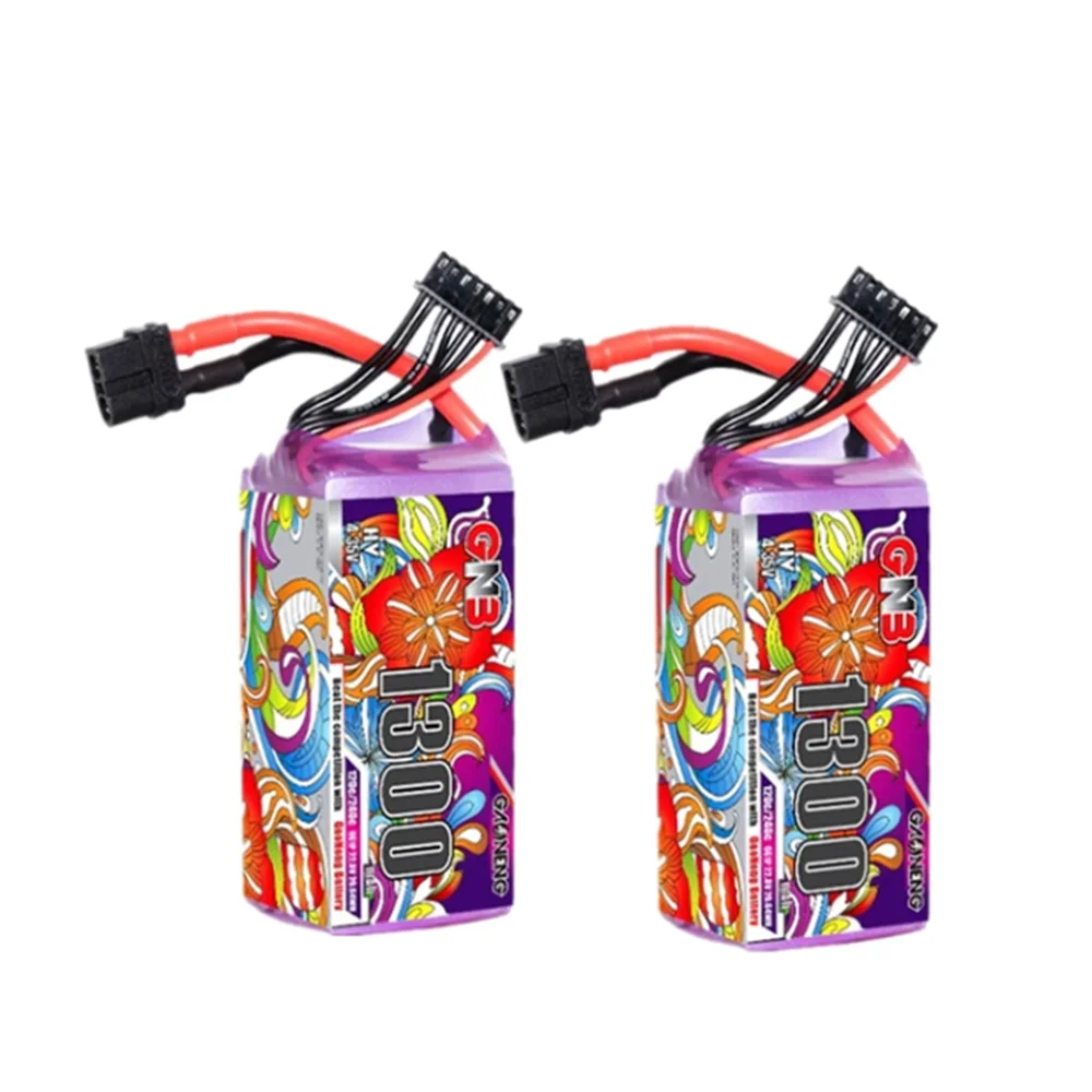 GAONENG GNB 1300mah 120C 4S 15.2V Lihv Battery for FPV Racing