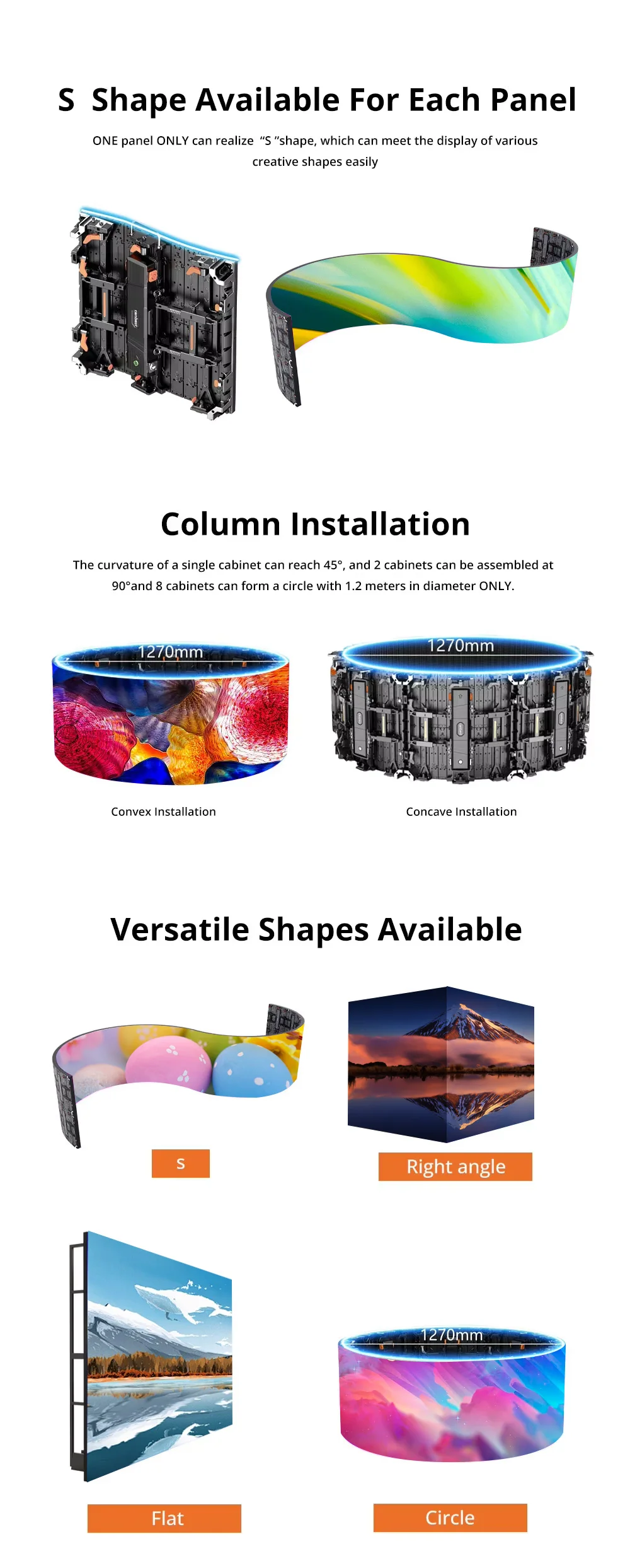 500*500 Waterproof Outdoor LED Screen LED Display P1.95 P2.6 P2.9 P3.9 Event Rental Led Screen ...