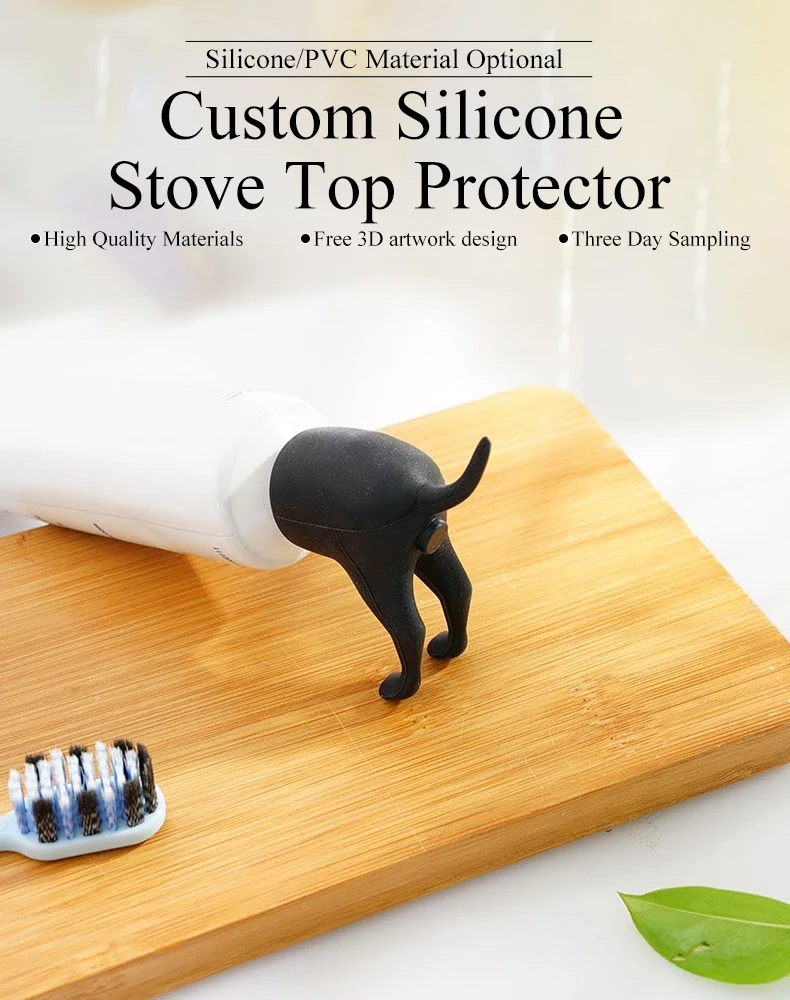 High-quality Silicone Toothpaste Topper Custom Funny Cap Toothpaste ...