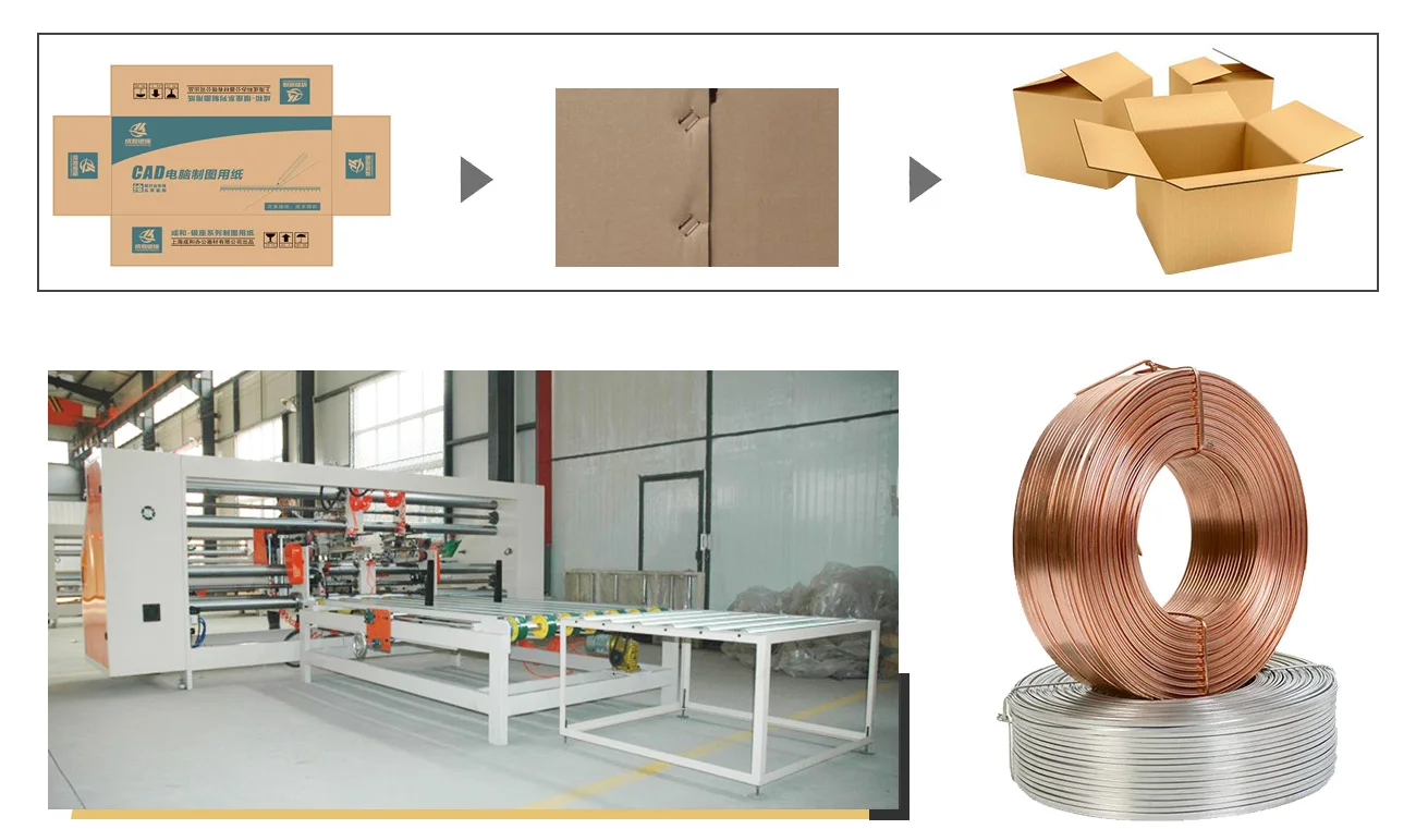 Manual Corrugated Carton Box Stapler Machine/semi-auto Stitcher Machine ...