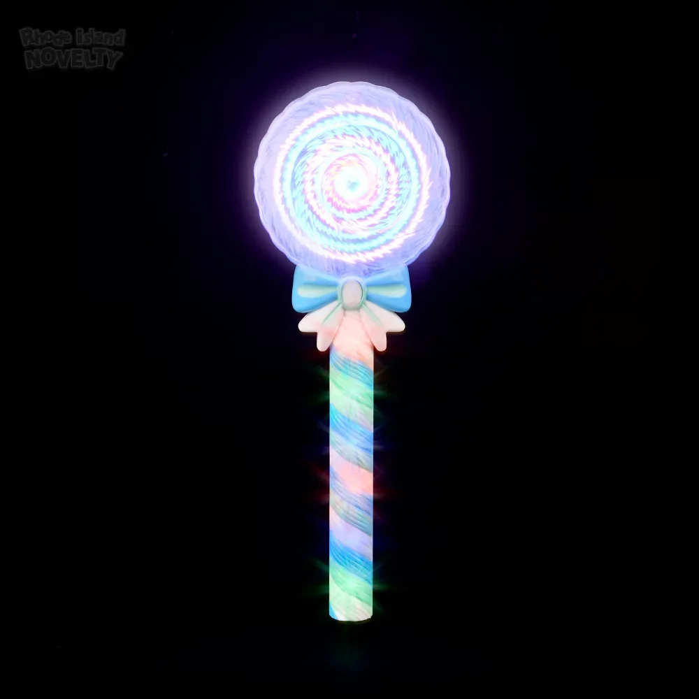 Led Plastic Candy Magic Wand - Kid Toys Light up Princess Wand