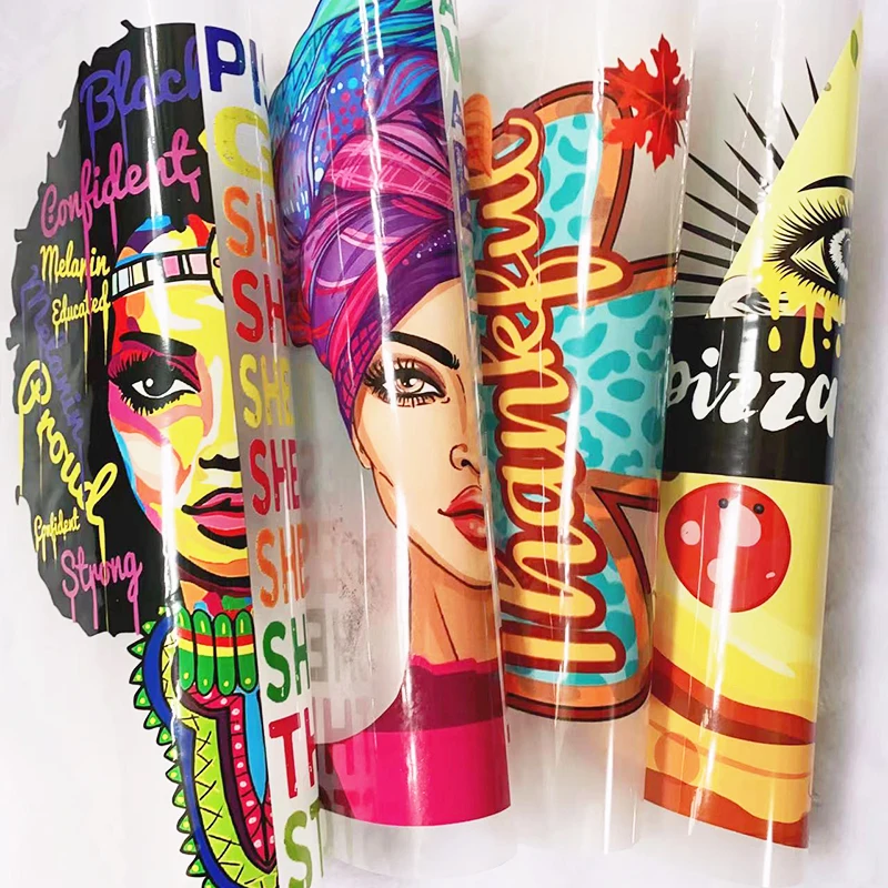 Custom Dtf Logo Heat Transfer Patches And Plastisol Screen Print Heat ...