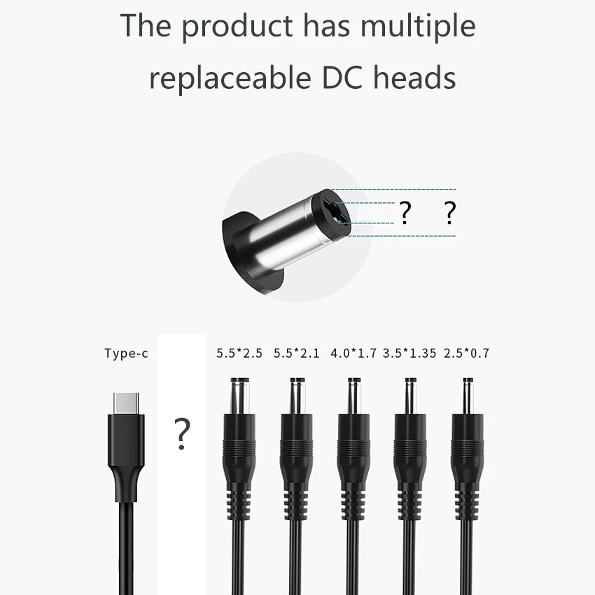 Dc Dc Connector 12v 5.5mm 2.1 Power Cable Male To Female Power Cord For ...