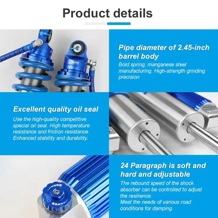 Racing Oem Suspension Off Road Shock Tubelar Buggy 4x4 Double Coil Over ...