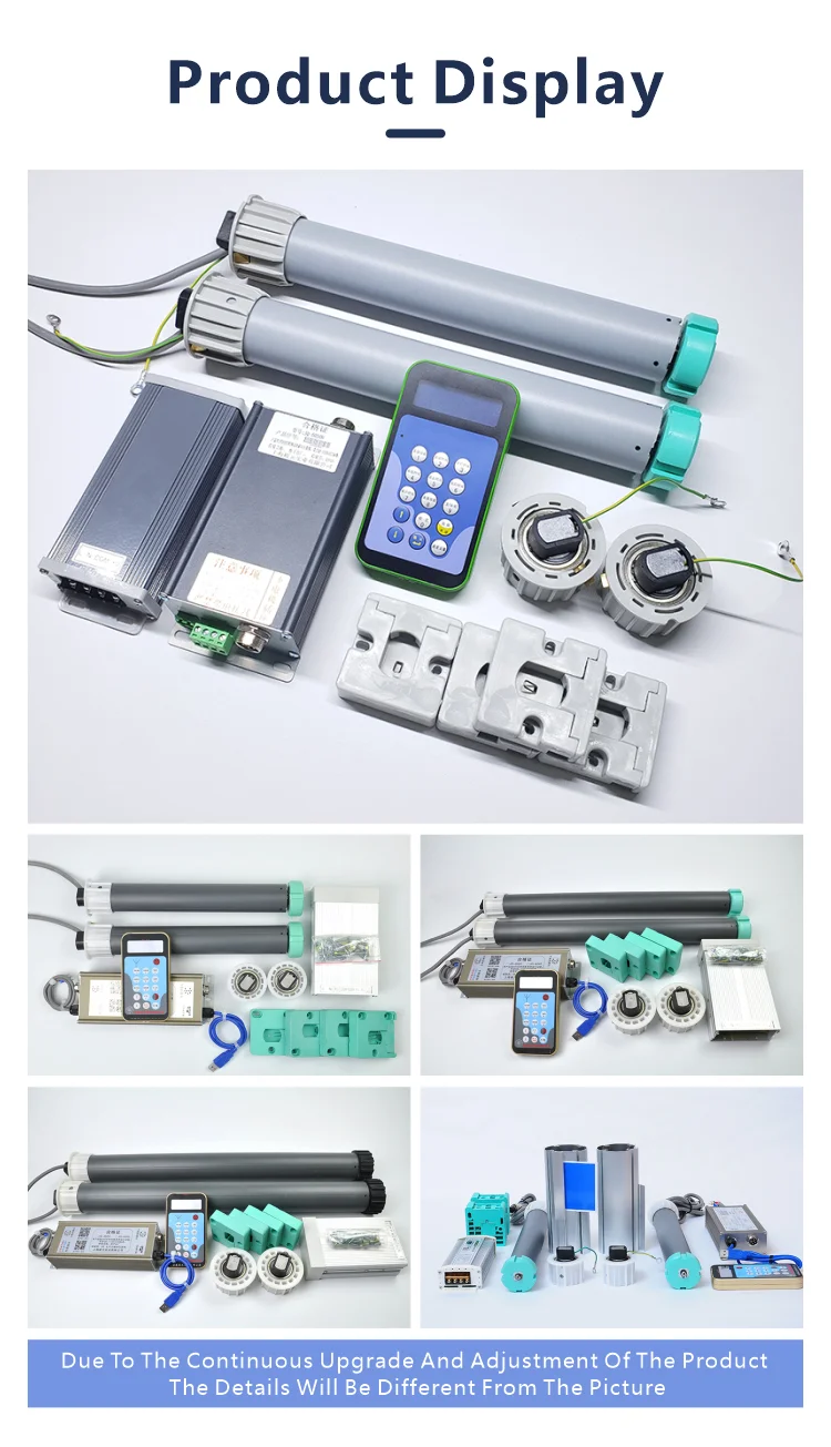Customized Poster Size 24V DC Brushless Motor Scroller System