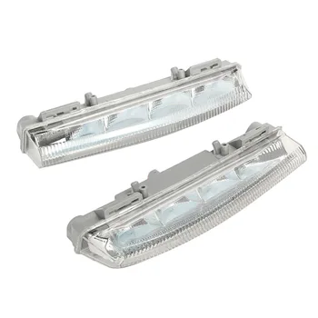 W204 Car Front Fog Light Led Daytime Running Lamp For Mercedes-benz ...