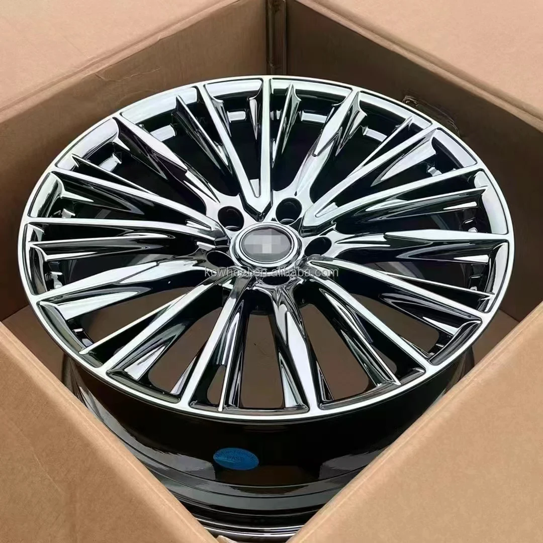 17-20 Inch Black Chrome Passenger Car Wheels 5 Hole PCD 19 Inch ...