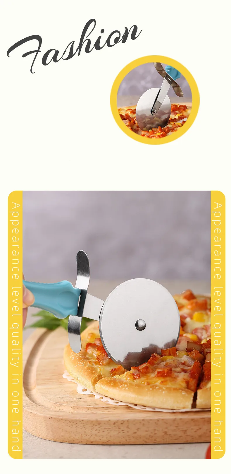 Wholesale Hot Selling Stainless Steels Cake Pizza Cutter Pancake ...