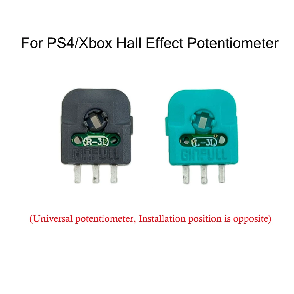 Hall Effect Joystick Potentiometer for PS5 Controller 3D Analog Sensor ...