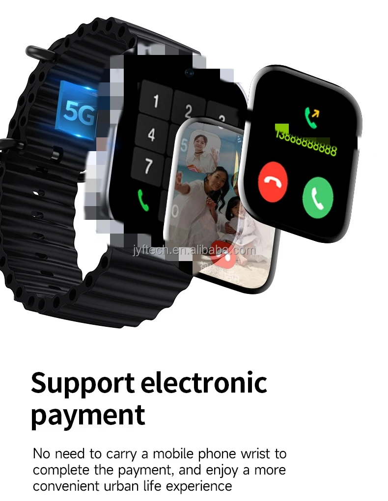 2023 New Ultra Smartwatch With Sim Card Slots Dw88 Smart Watch 5g ...