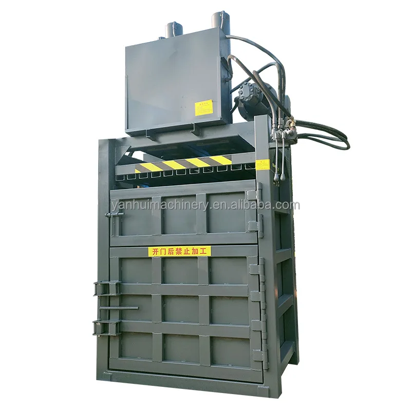 hydraulic waste trash plate roller scrap metal compactor press machine ...