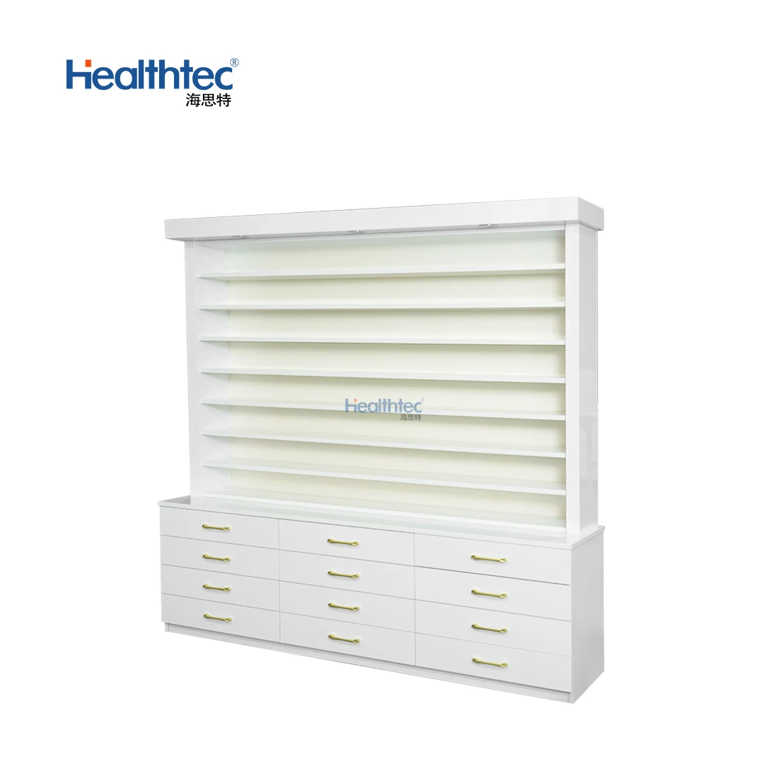 Healthtec Nail Polish Powder Display Cabinet Manufacturer Color ...