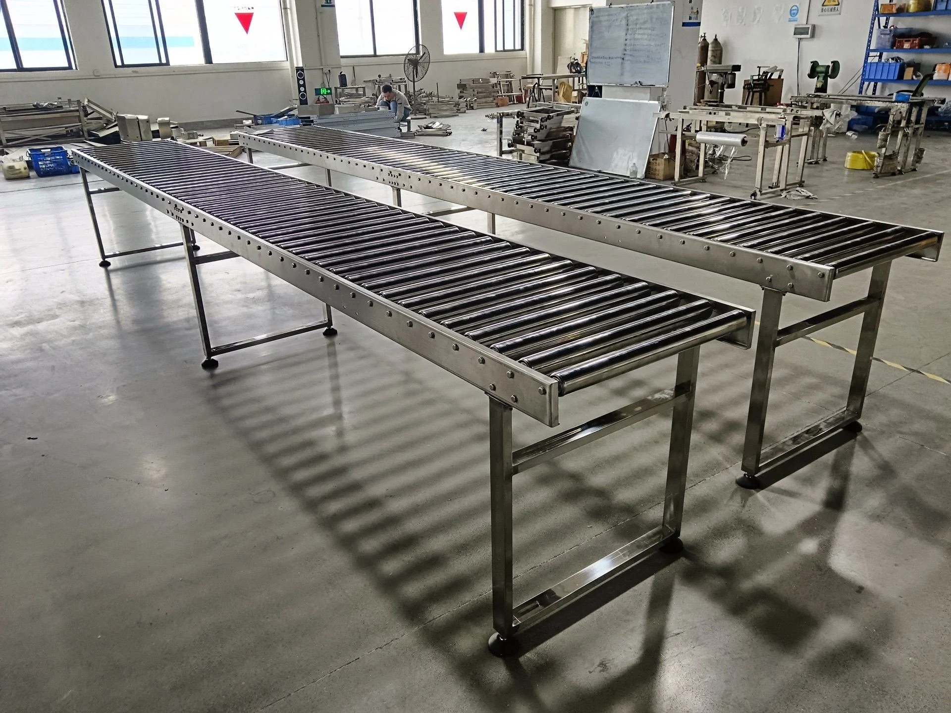 Customized Roller Conveyor Powered and Unpowered Stainless Steel ...