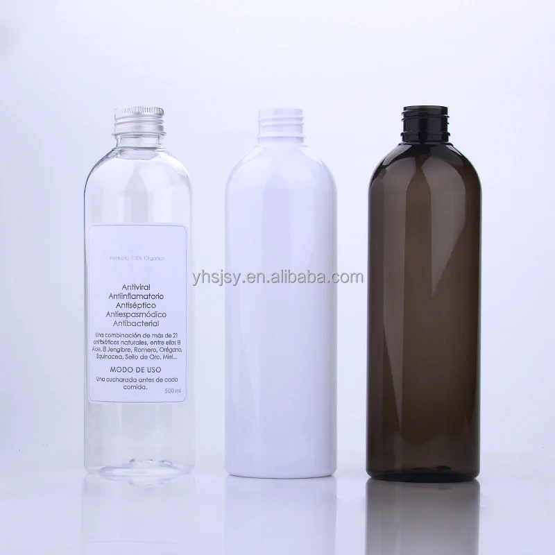 500ml Biodegradable Pla Pet Plastic Packaging Shampoo And Conditioner ...