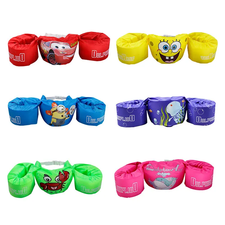 Swimming Pool water park Kid Arm Float Discs Puddle Jumpers Life Jacket ...