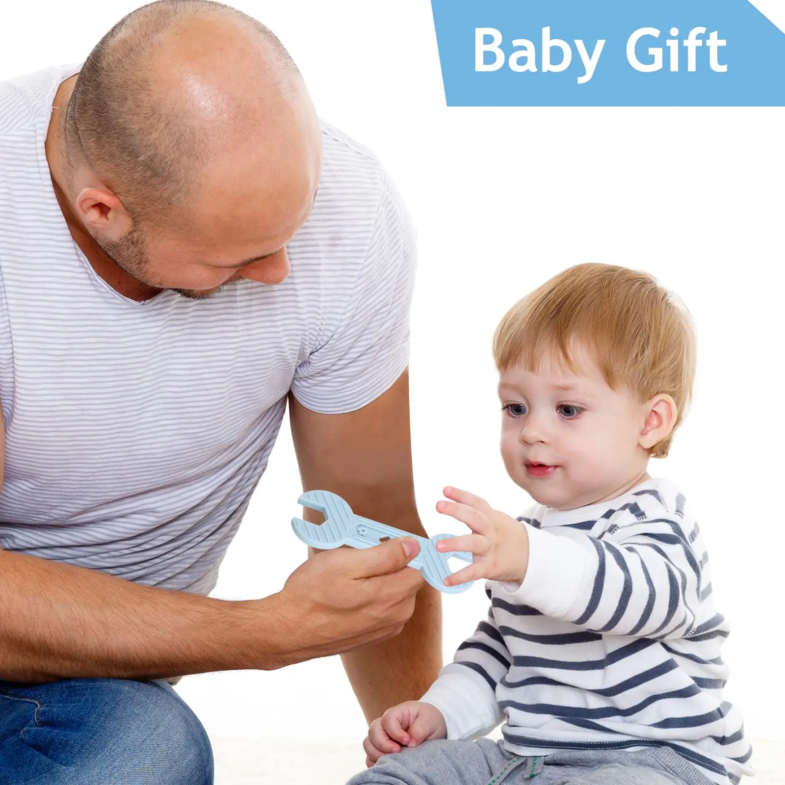 Baby 6+ Month Montessori Sensory Teether Toys Toddler Boy And Girl ...