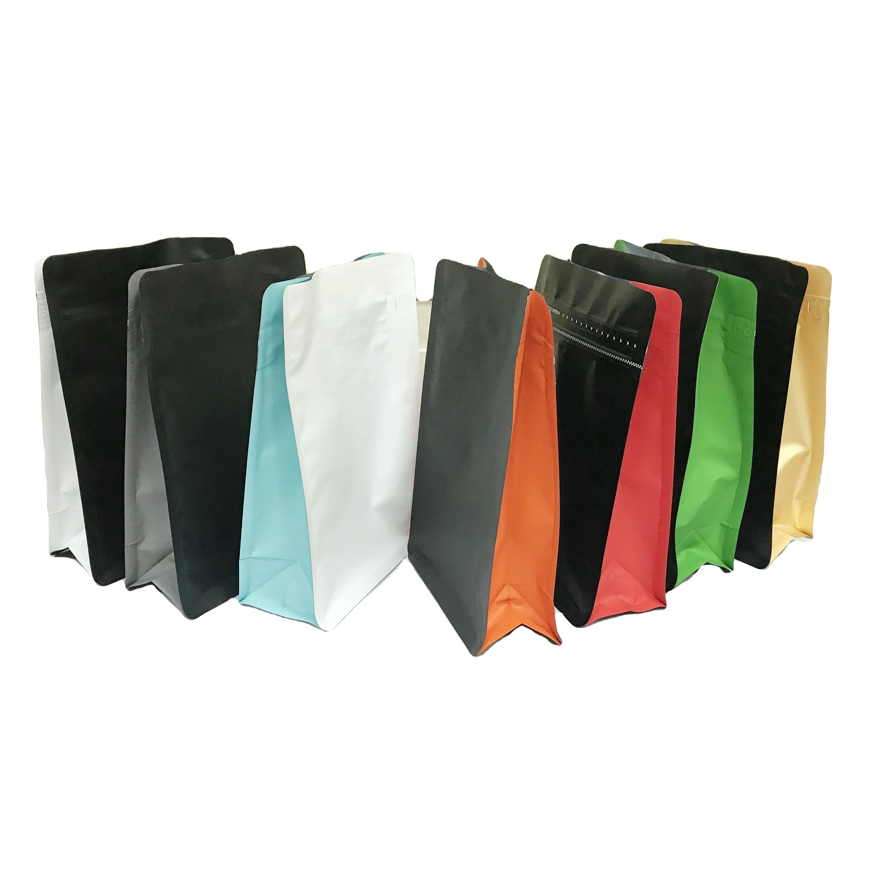 Yellow square Bottom Stand up Food Storage Coffee Bags Coffee Shenzhen ...