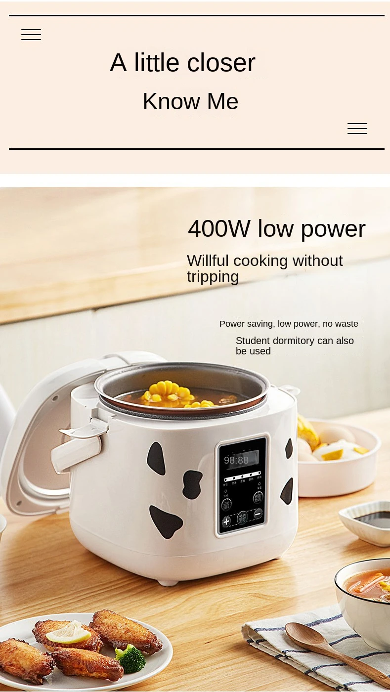 Factory Kitchen Appliances Smart Electric Cooker Mini Multi Function ...