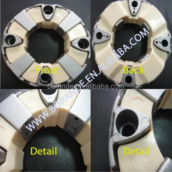 Excavator Hydraulic Coupling 50H Rubber Coupling Assy K3V112