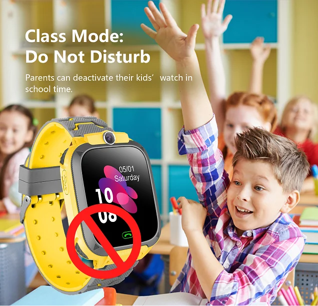 E02 Waterproof Kids Watch Smart Watch Sos Anti-lost Lbs Tracking ...