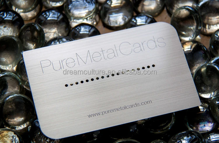 Luxury Metal Credit Card - Custom Stainless Steel Business Card