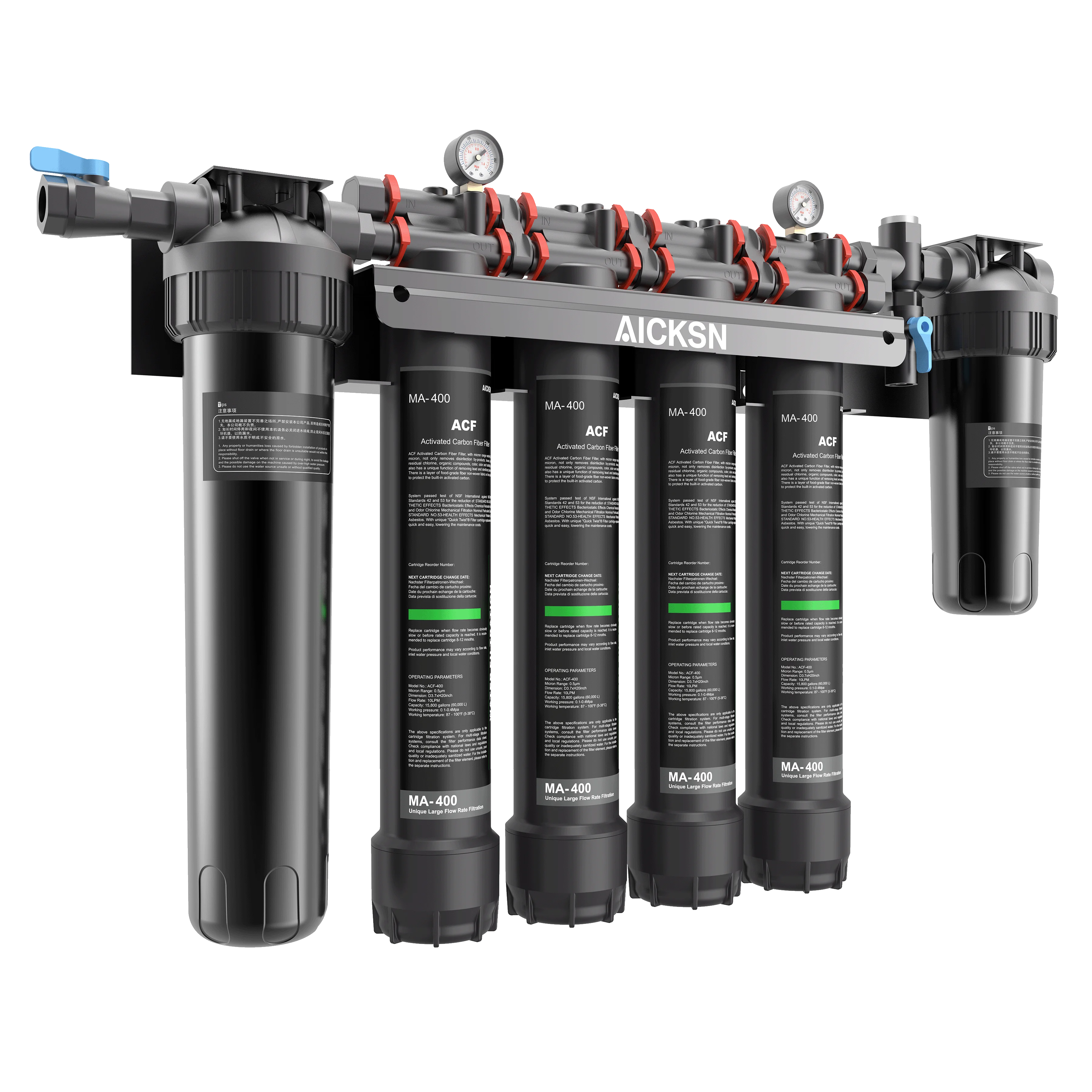 Aicksn Commercoal Activated Carbon Filter Activated Carbon Water ...