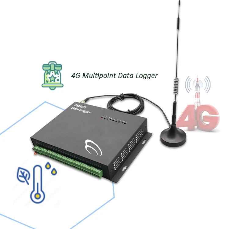 Digital Pressure Gauge With Data Logger Temperature And Humidity Controller 4g Data Logger ...