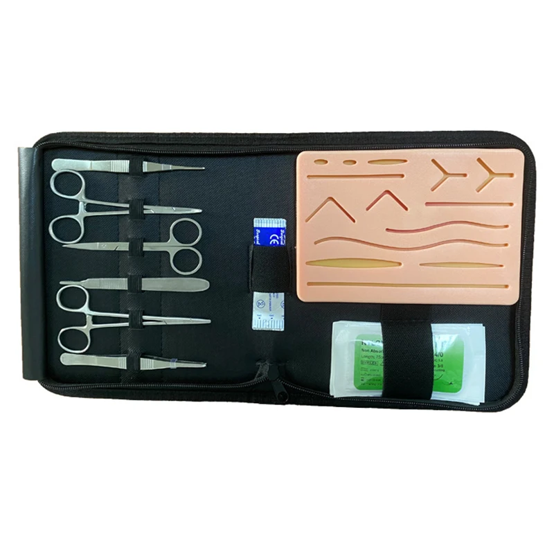 Medical Surgical Students Silicone Skins Suture Practice Kit with ...