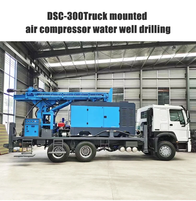 Truck Mounted Borehole Drill Machine - High Efficiency