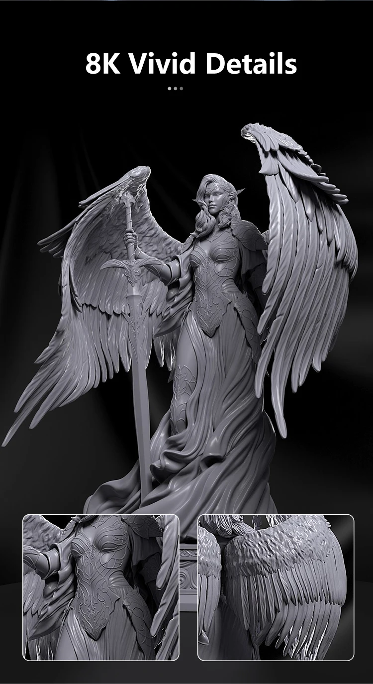 Kingroon Máy In 3d Lcd Kp8 8k Máy In Nha Khoa 3d Kích Thước Lớn Bằng N ...