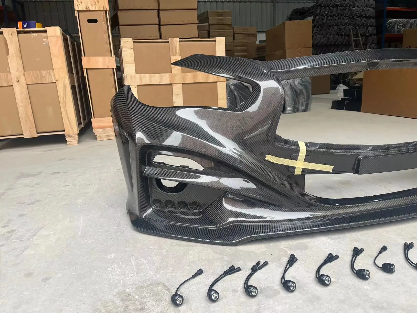 MRD Full Carbon Fiber Front Bumper for Infiniti Q50 2014+