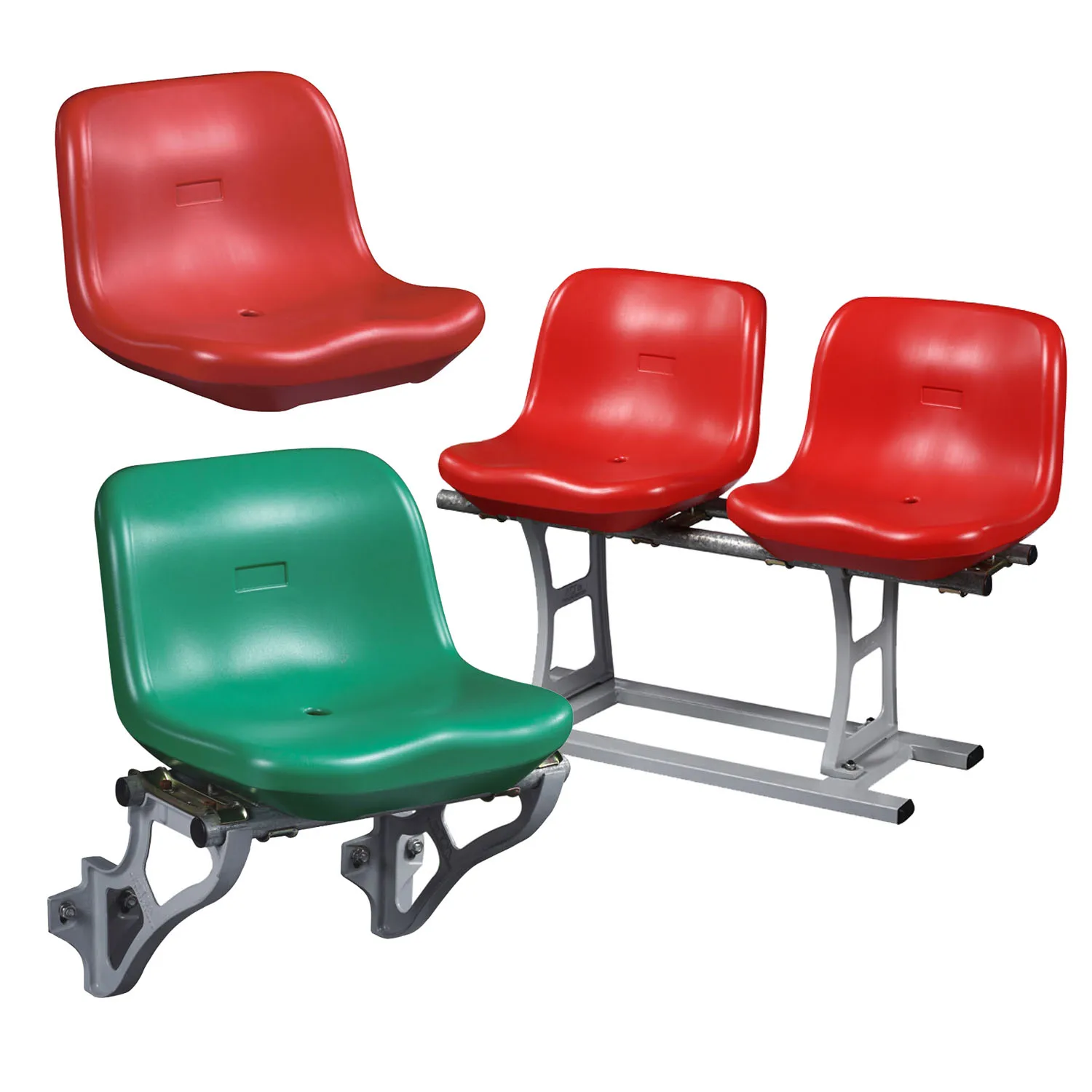 Portable CS-ZKB Plastic Stadium Seats Chair UV-Resistant & Vandal-Proof ...