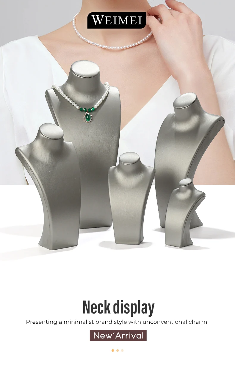 Jewelry Display Stand Set Necklace Jewelry Display Rack Counter Window ...