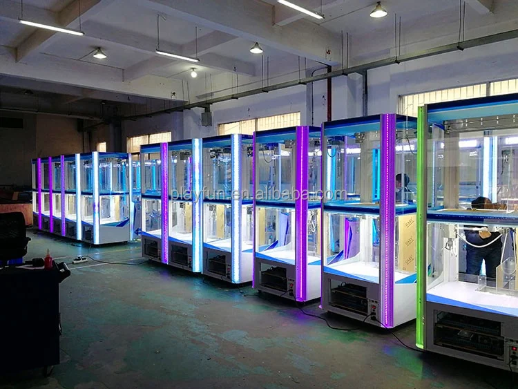 Playfun Banknote Operated Coin Game Machine Amusement Park Cut Prize ...