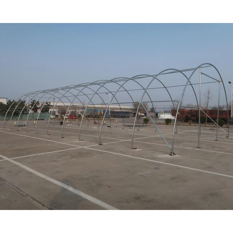 Ss304015 Single Trussed Galvanized Steel Tube Frame Dome Storage ...