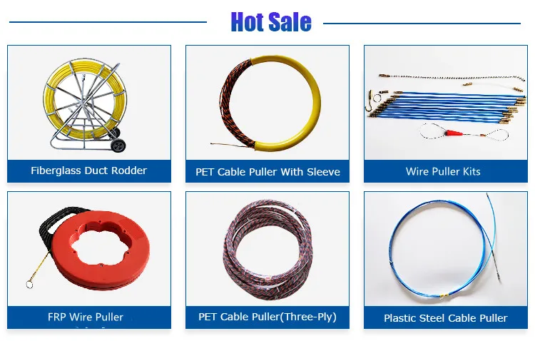 Cable Laying Tools - Fiberglass Duct Rodder & Drainage Snake