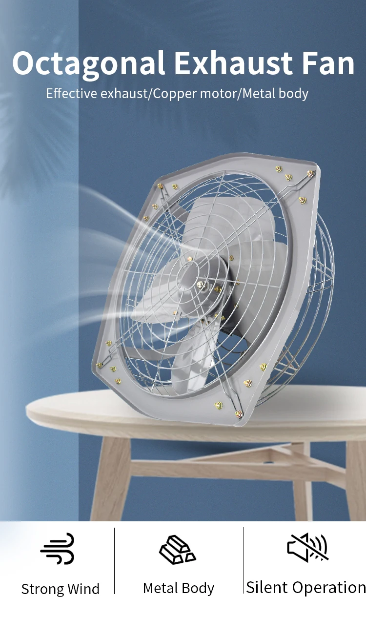 Silent Powerful Ac Electric Window-type Exhaust Fan High Suction Wall ...