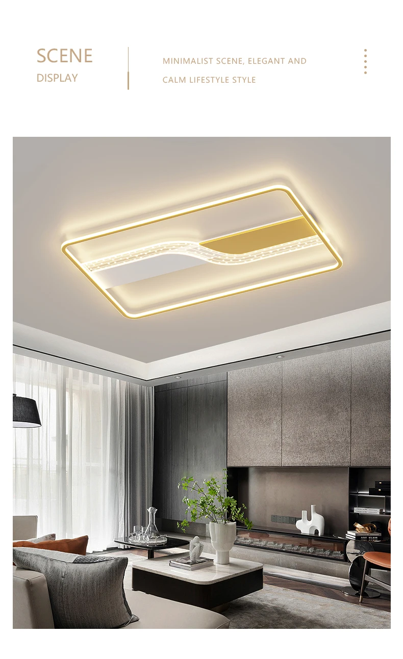 Luxury Simple Design Nordic Modern Creative Led Ceiling Lights For Home ...