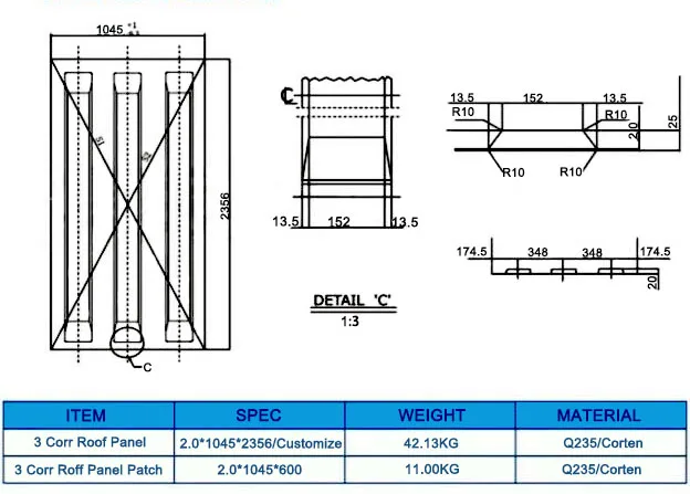 Shipping Dry/reefer Container Spare Parts for Building/repairing ISO ...
