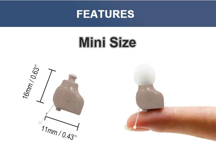 Jinghao Small Listening Devices - Amplify Sound for Hearing Loss