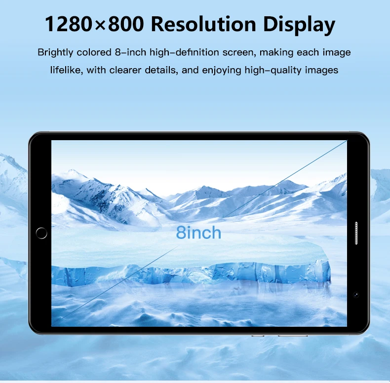 Tablet Pc 4G 5G 8 Inch Android WIFI Kids Cameras Tablet With Dual Sim ...