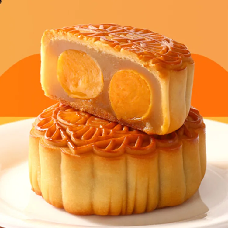 Traditional Baked Mooncake - Multi-Flavor Cantonese Pastry from ...