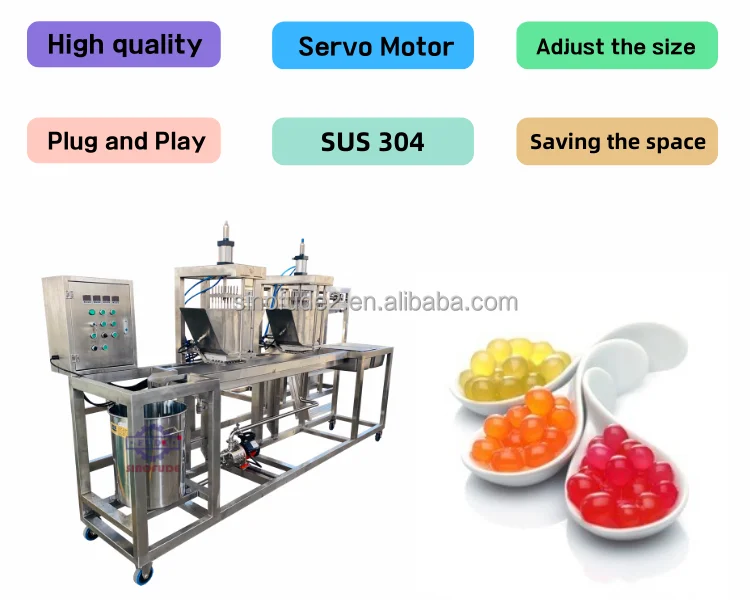 FUDE Servo Drive Spherification Machine - High Productivity