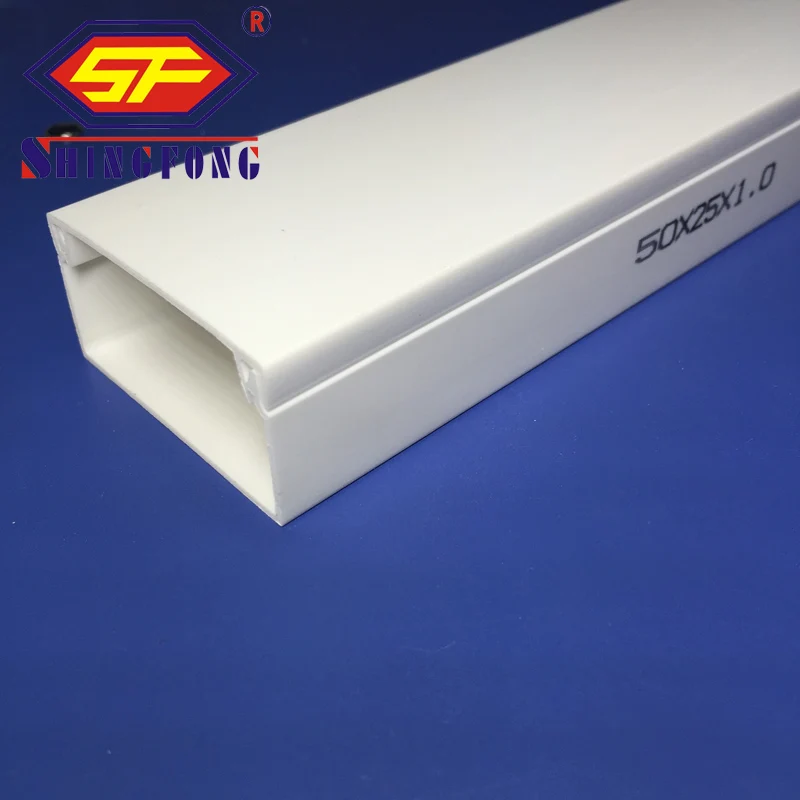 Pvc Square Cable Duct Electrical Channel 16x16 Kuwait Adhesive Pvc ...