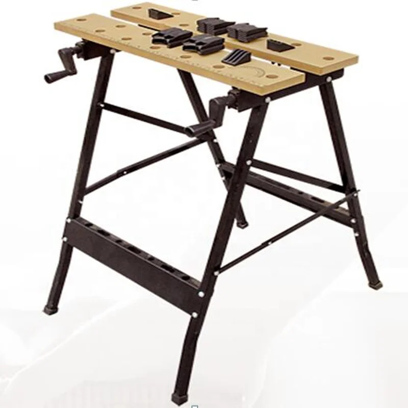 Adjustable Folding Metal Work Table Bench| Alibaba.com
