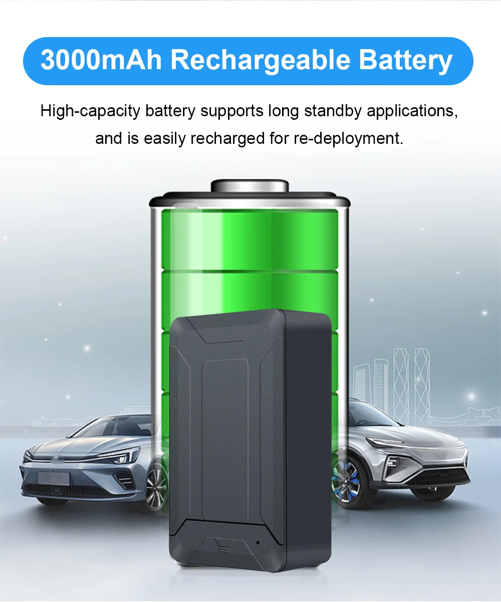 Portable Long Standby Wireless 2G GPS Tracker Distance Tracking Magnet ...