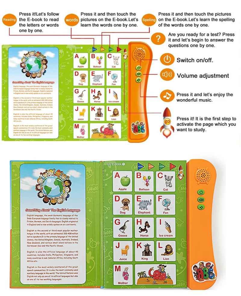 Baby Learn Kids Preschool Education Learning My English Smart ...