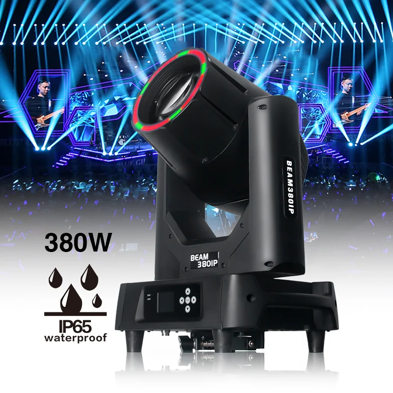 New Waterproof IP65 Beam Moving head 20R 380W Sharp beam lights for ...