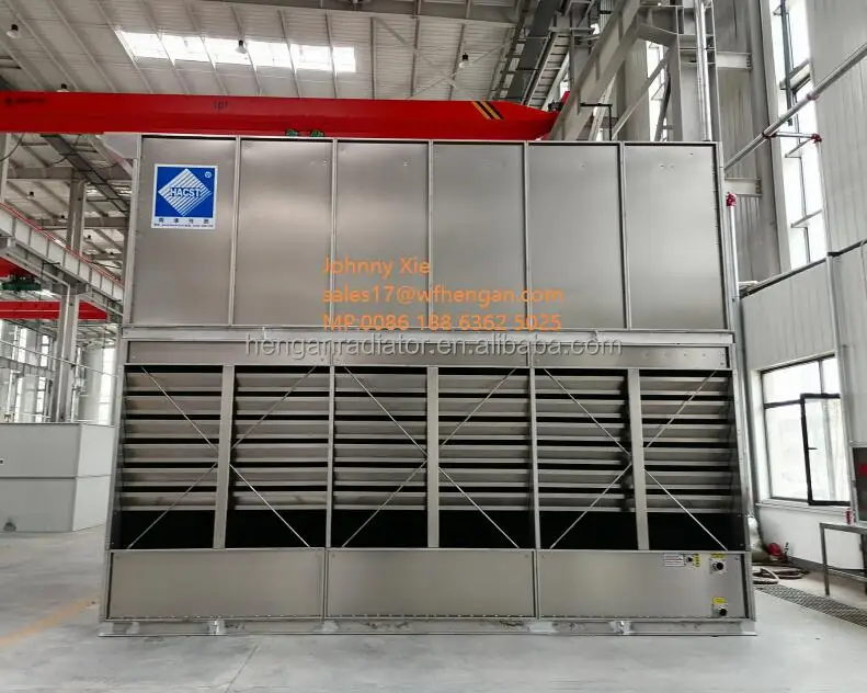 Stainless Steel Ammonia Refrigeration Evaporative Condenser for Cold ...