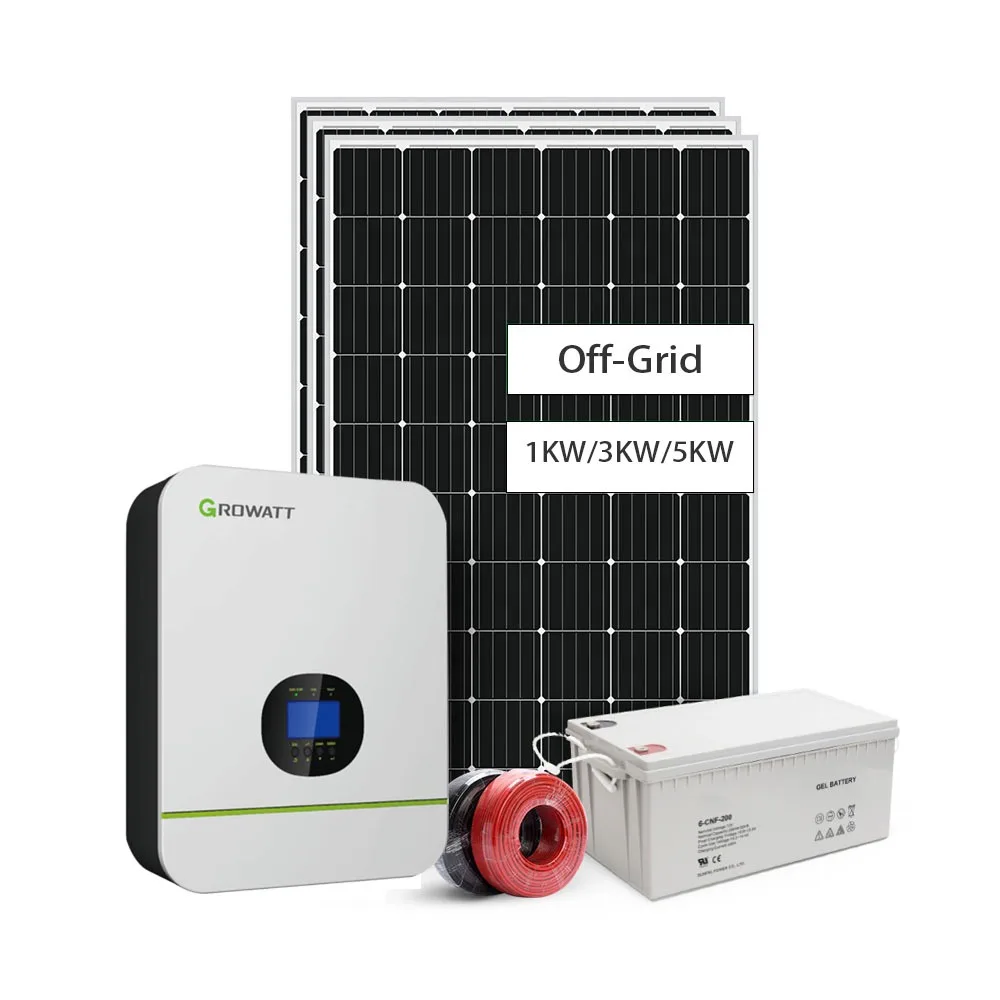 Complete Set Solar Energy System 5000w Hybrid Solar System 3kw 6kw 8kw ...
